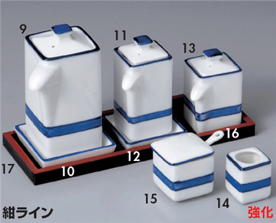 業務用食器カタログ販売～有限会社カネ一古林商店～～ - 醤油・調味料いれ
